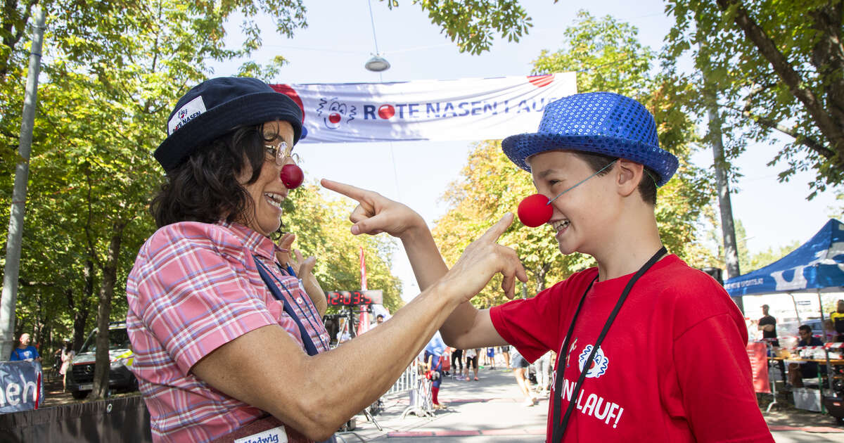 Der ROTE NASEN LAUF am 8. September in Wien | ROTE NASEN Clowndoctors
