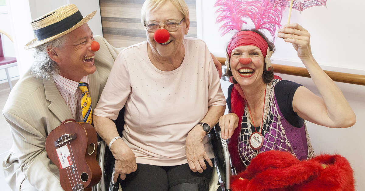 Lachen hilft – in jedem Alter! | Rote Nasen