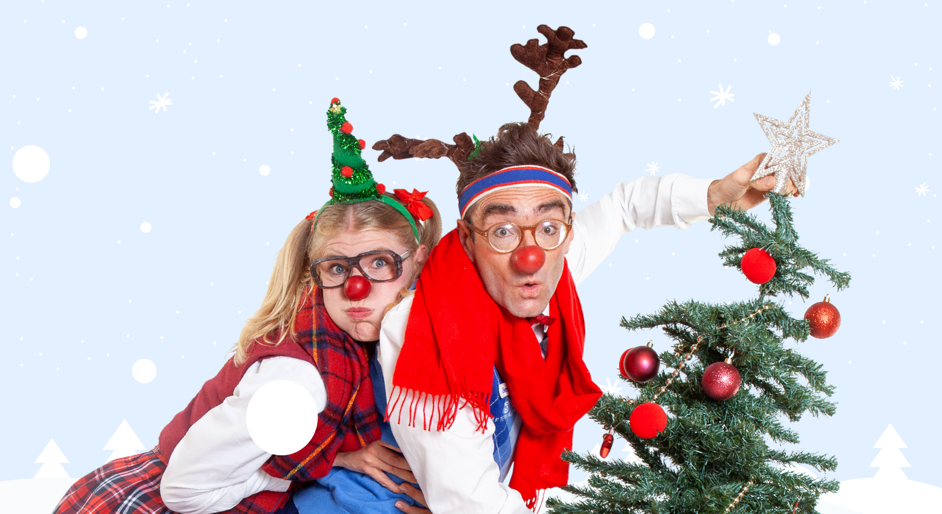 Unsere Clowns bringen Lachen zur Weihnachtszeit | ROTE NASEN Clowndoctors
